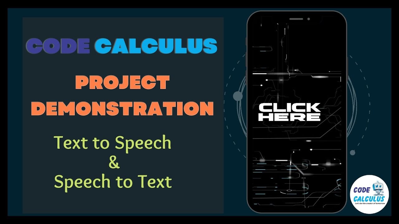 Project Demonstration - TTS and STT - YouTube