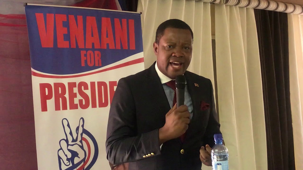 McHenry Venaani launches PDM manifesto - YouTube