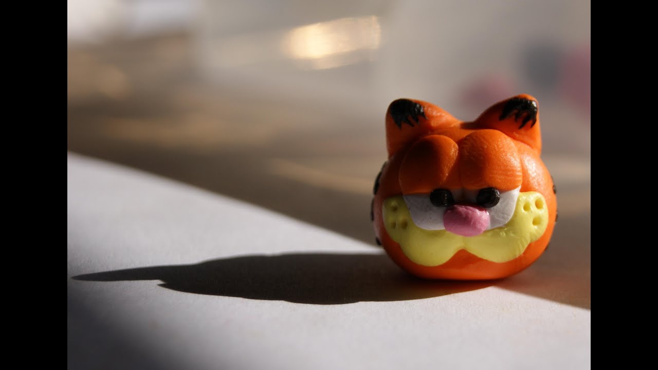 Garfield: Polymer Clay - YouTube