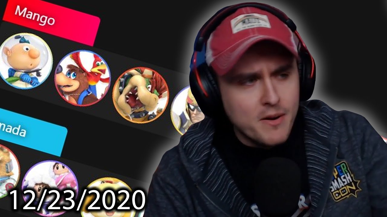 Coney Rates Smash Ultimate Characters By Melee God Fan (12/23/20) - YouTube