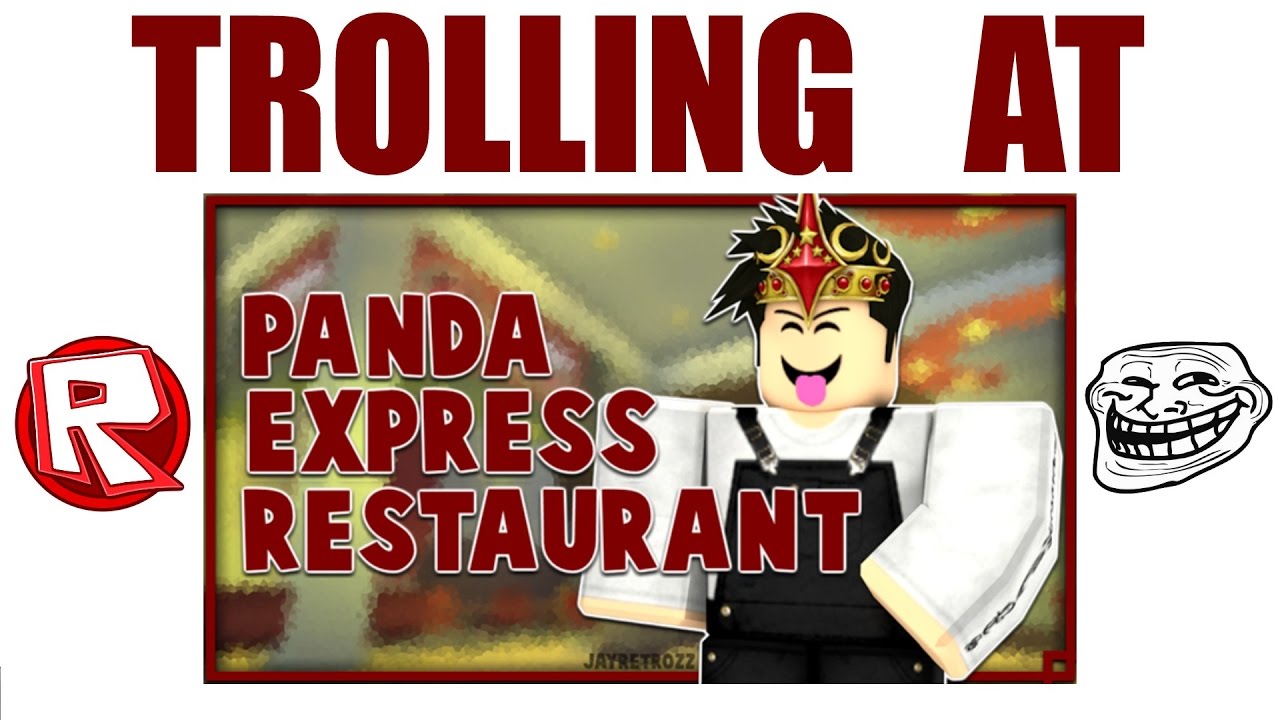 ROBLOX Trolling at Panda Express - YouTube
