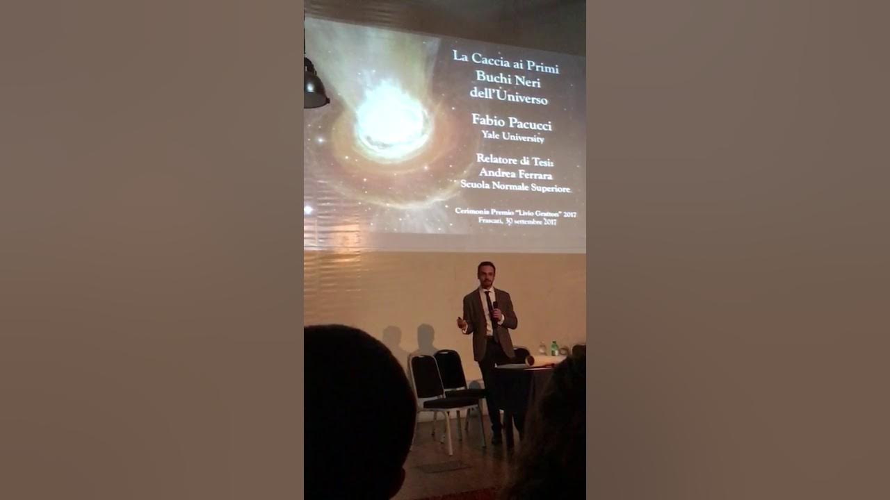 "Livio Gratton" Prize 2017 - Fabio Pacucci - YouTube