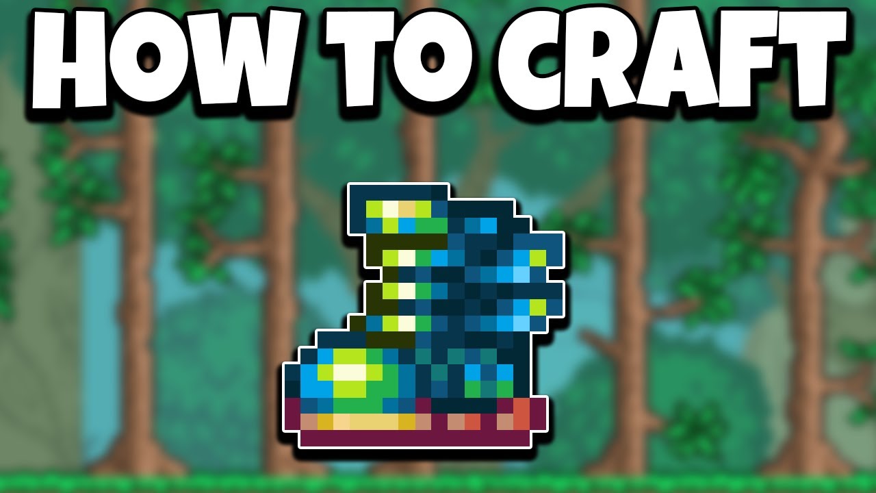 Terraspark Boots FAST & EASY – Terraria 2026 Crafting Guide - YouTube