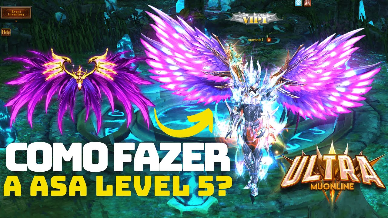 COMO CRIAR ASAS LEVEL 5 MU ONLINE SEASON 19 | ULTRA MU ONLINE - YouTube