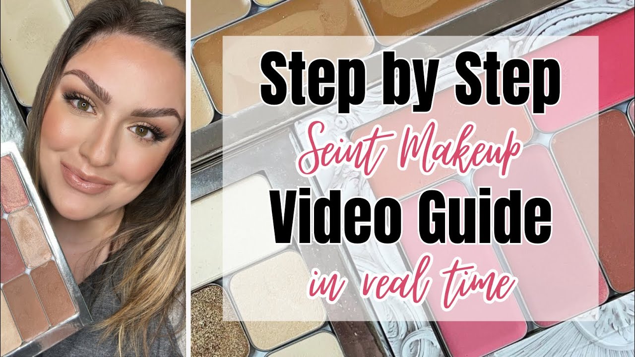 SIMPLE Step by Step SEINT MAKEUP Tutorial 💋🤩 In *REAL TIME* #seint # ...
