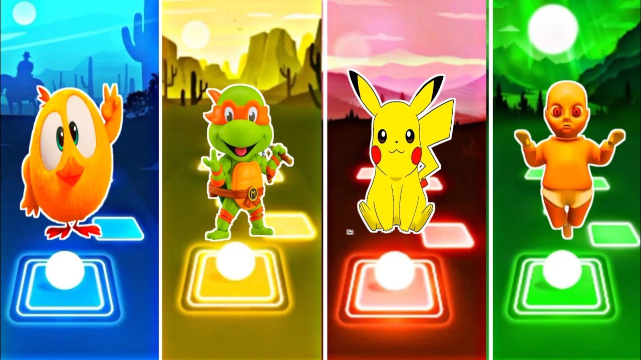 Wheres Chicky🆚Teenage Mutant🆚POKÉMON Detective Pikachu🆚The Baby in ...
