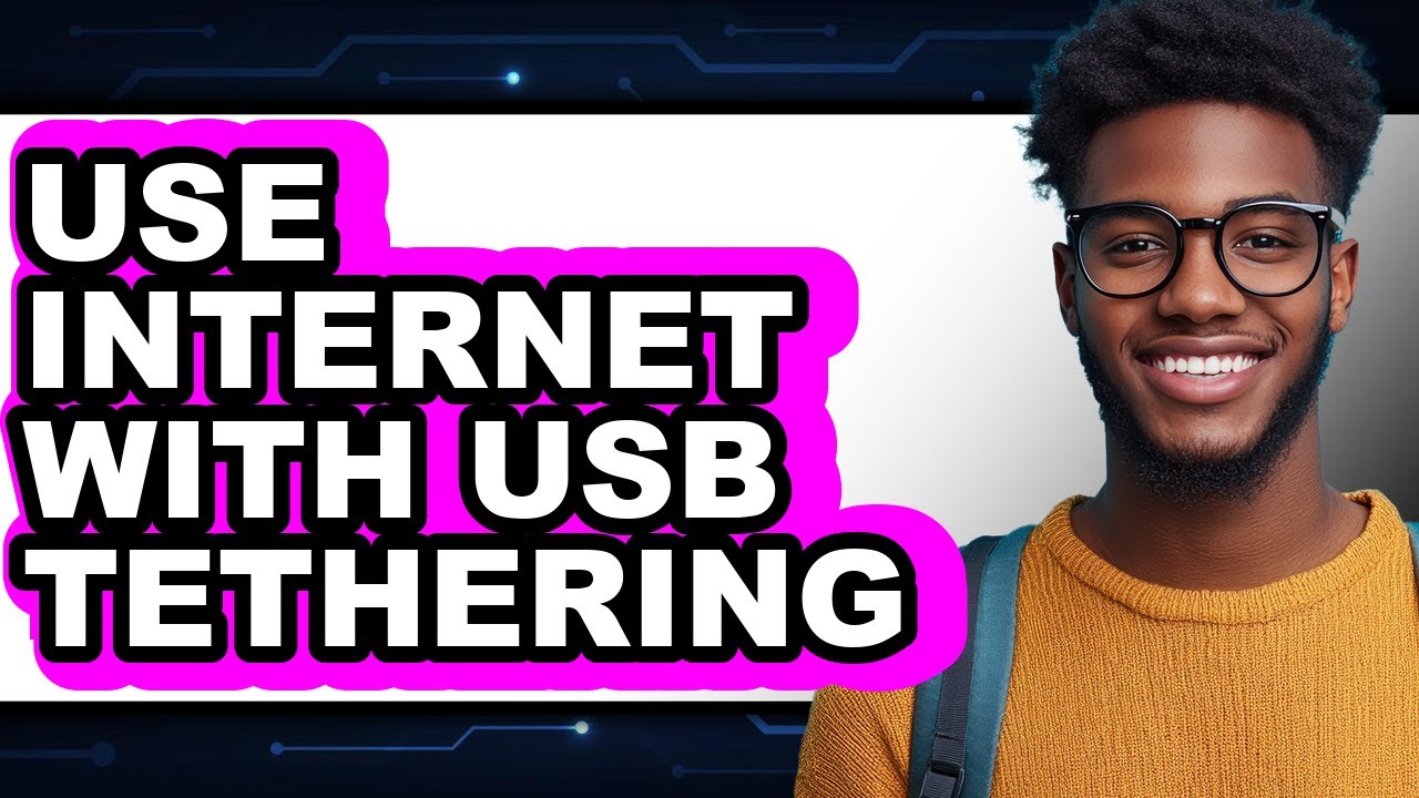 How to Use Internet with Usb Tethering (only Way) - YouTube