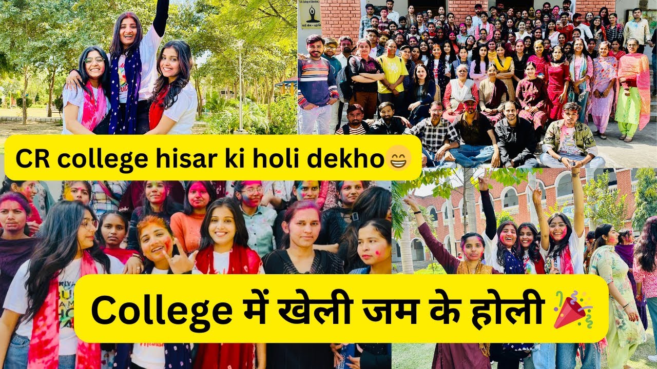 College में की Holi celebrate😁,CR college valo ne मचा दी धूम💃🏻||manisha ...