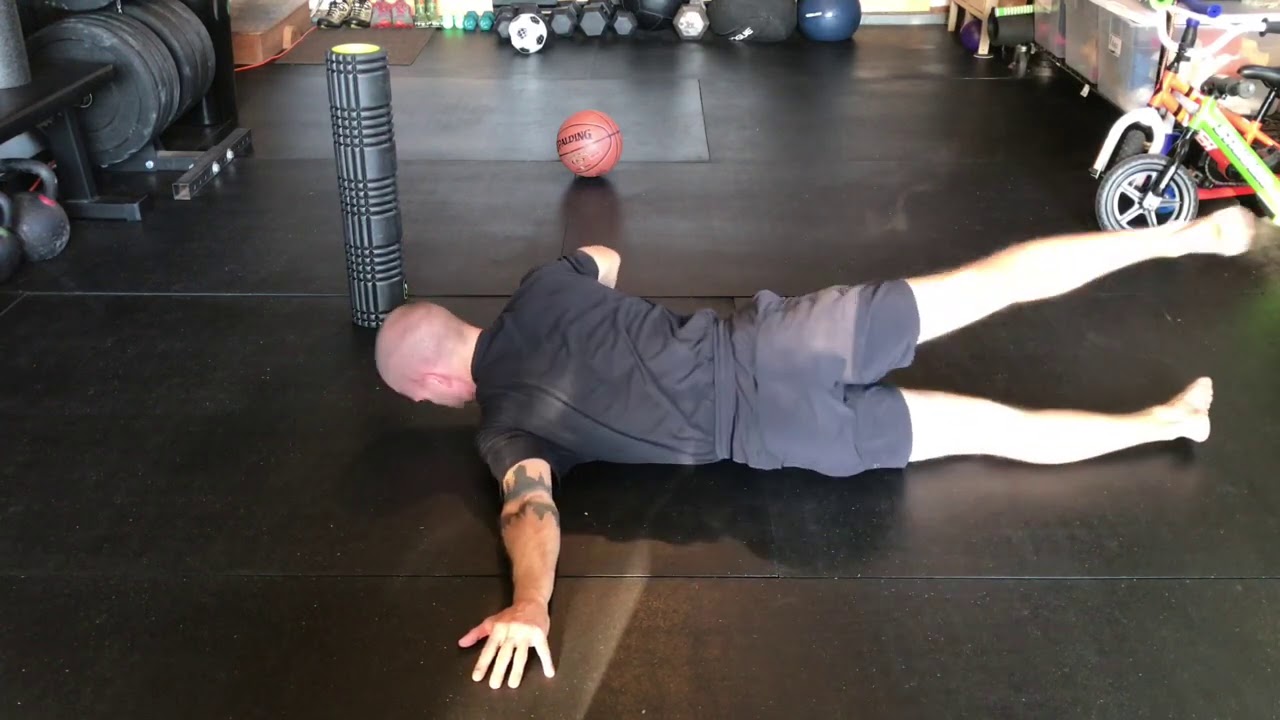 Twisted Cross / Scorpion ( Chest, Shoulder, Back, & Hip Stretch) - YouTube