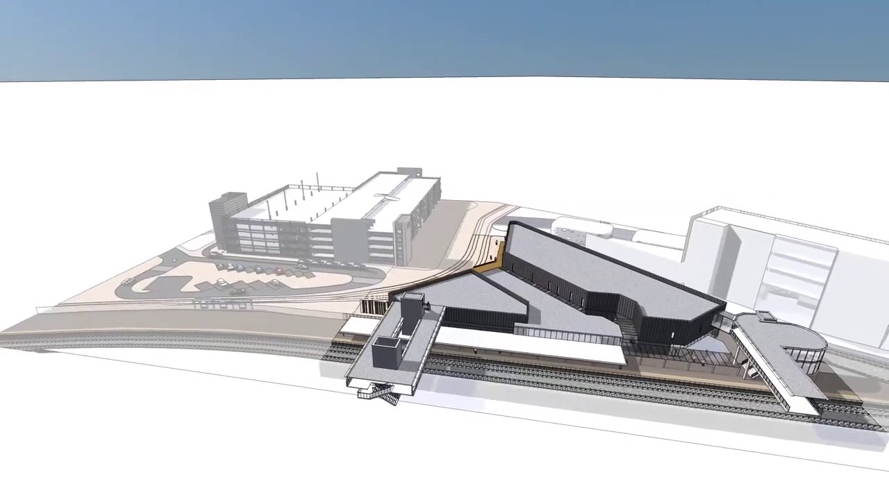 Wolverhampton Railway Station new access virtual tour - YouTube