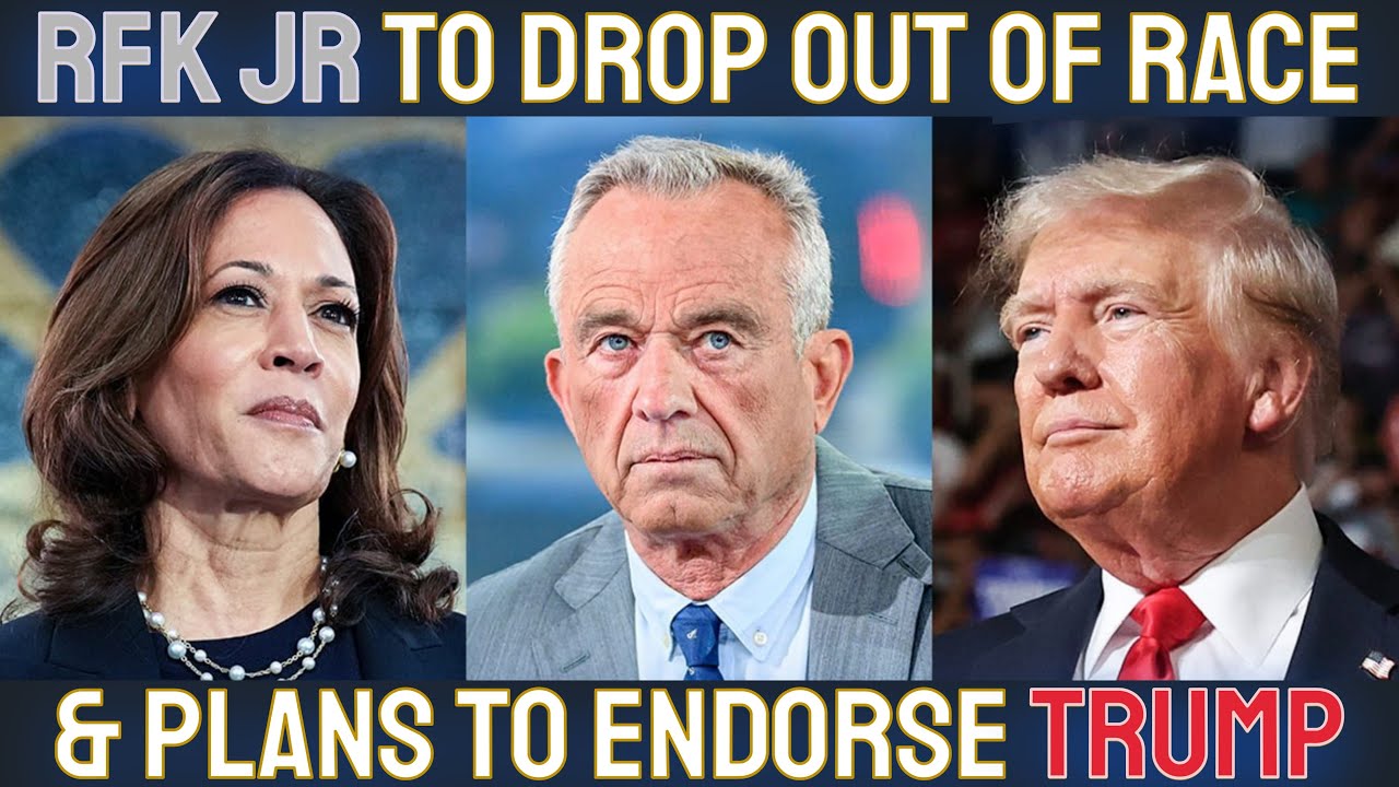RFK JR to announce Friday he is dropping out of the 2024 Presidential ...