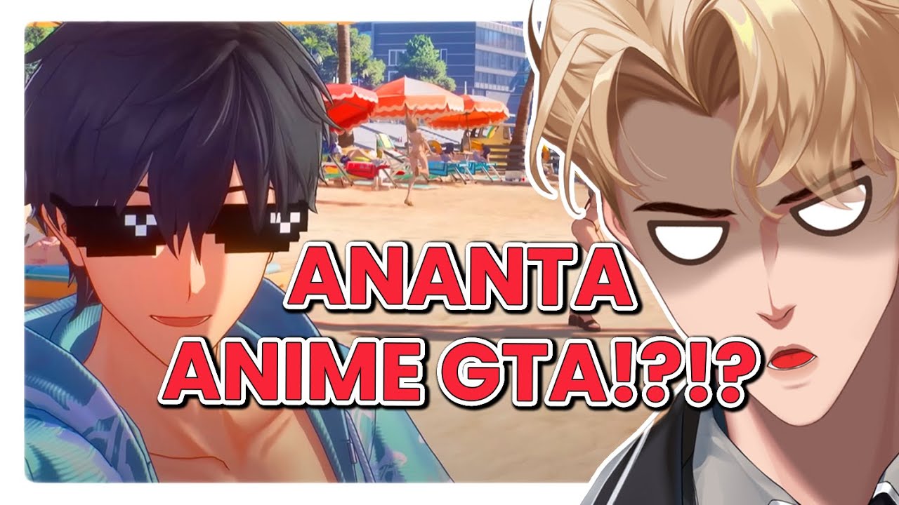 ANIME GTA!?!? ANANTA GAMEPLAY TRAILER | REACTION - YouTube