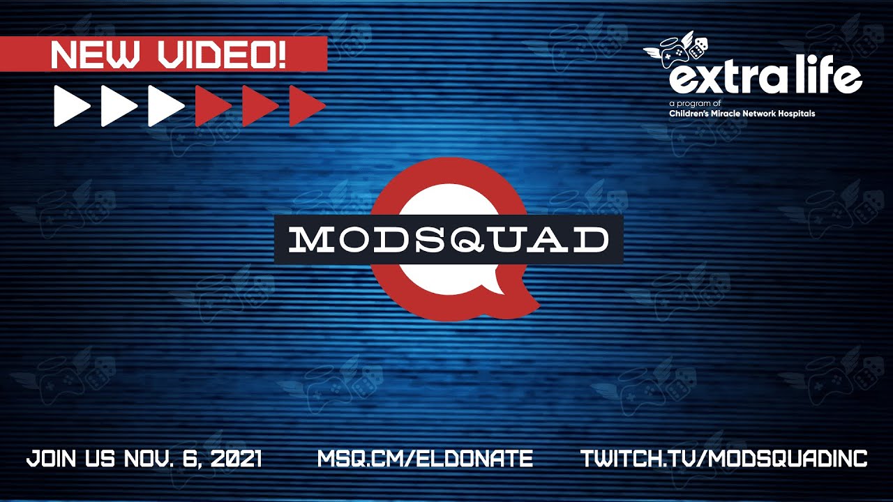 ModSquad & Extra Life 2021 - YouTube
