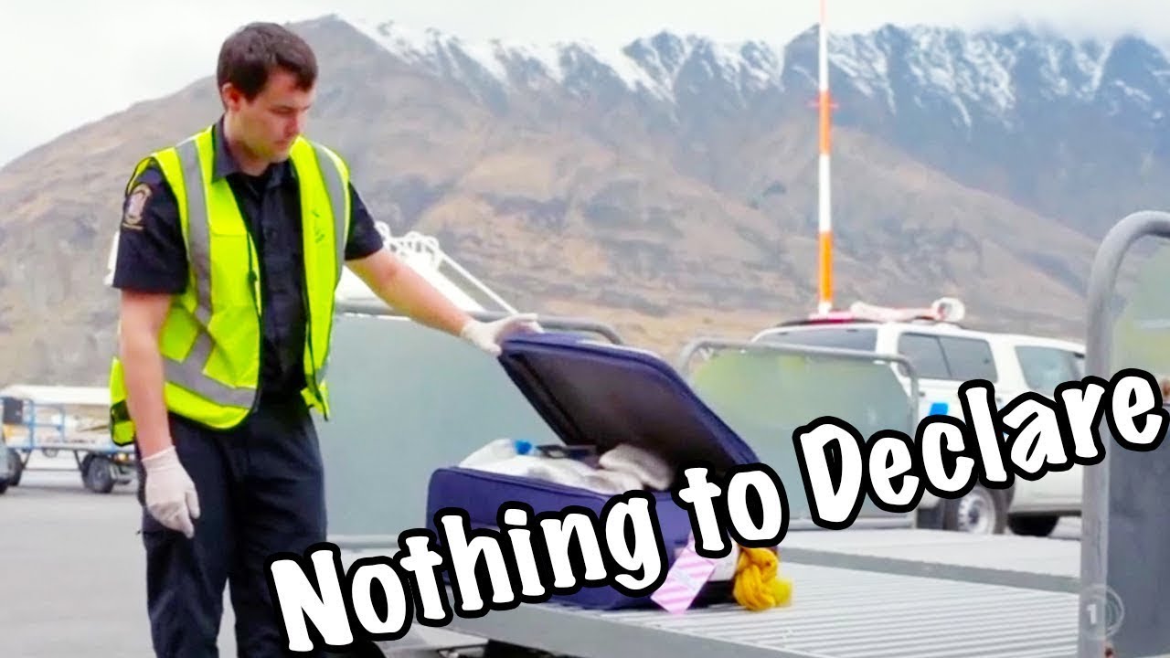 Nothing To Declare NZ S11E01 Customs Border Patrol Airport - YouTube
