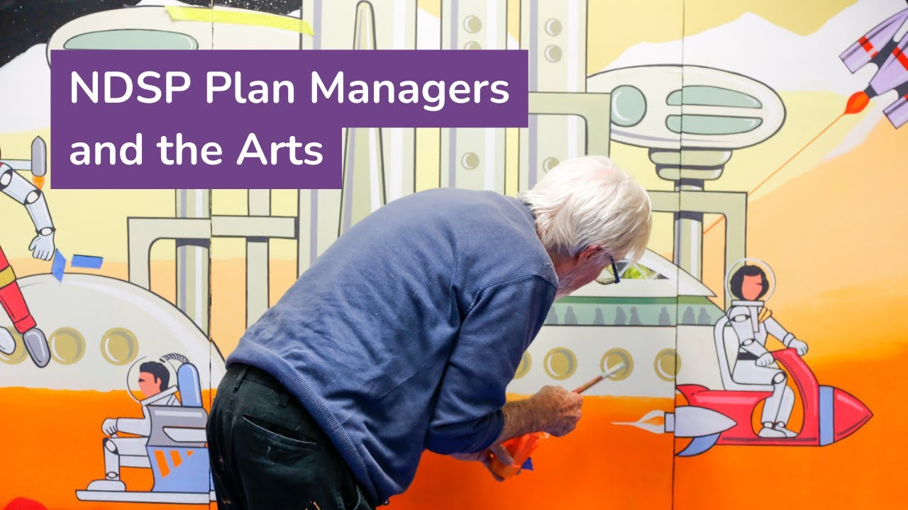 NDSP Plan Managers and the Arts - YouTube