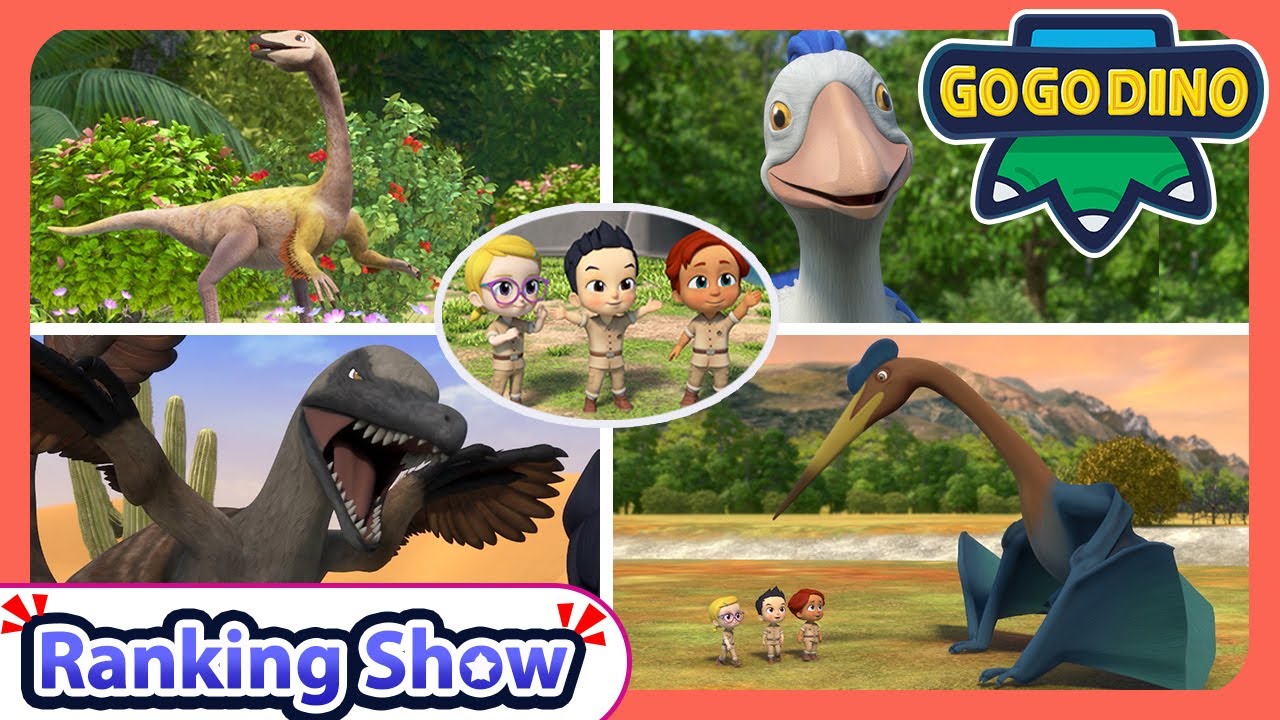 [GOGODINO Ranking Show] Best Amazing Dinosaurs | TOP 5 | Dinosaur ...