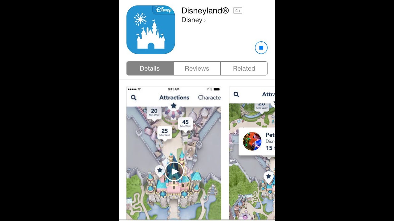 New Disneyland Mobile App Released Apple & Android OS - YouTube