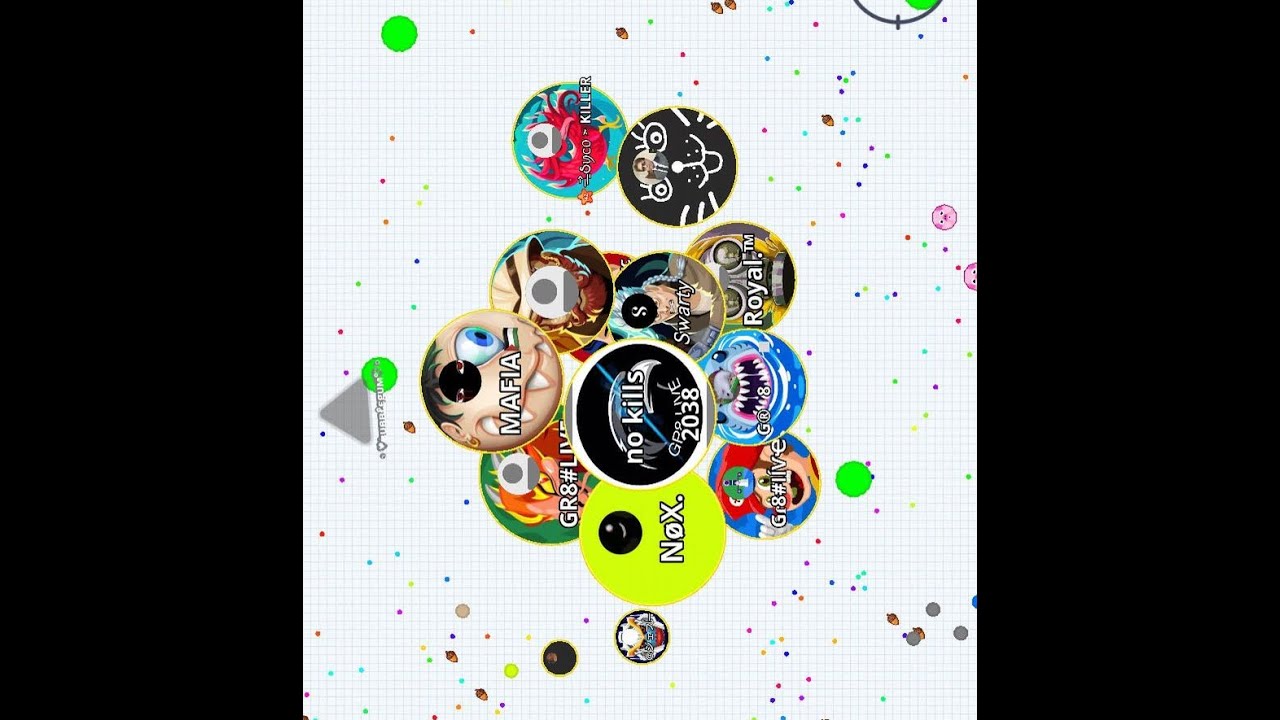 𝕲𝕽8 live streaming agario - YouTube