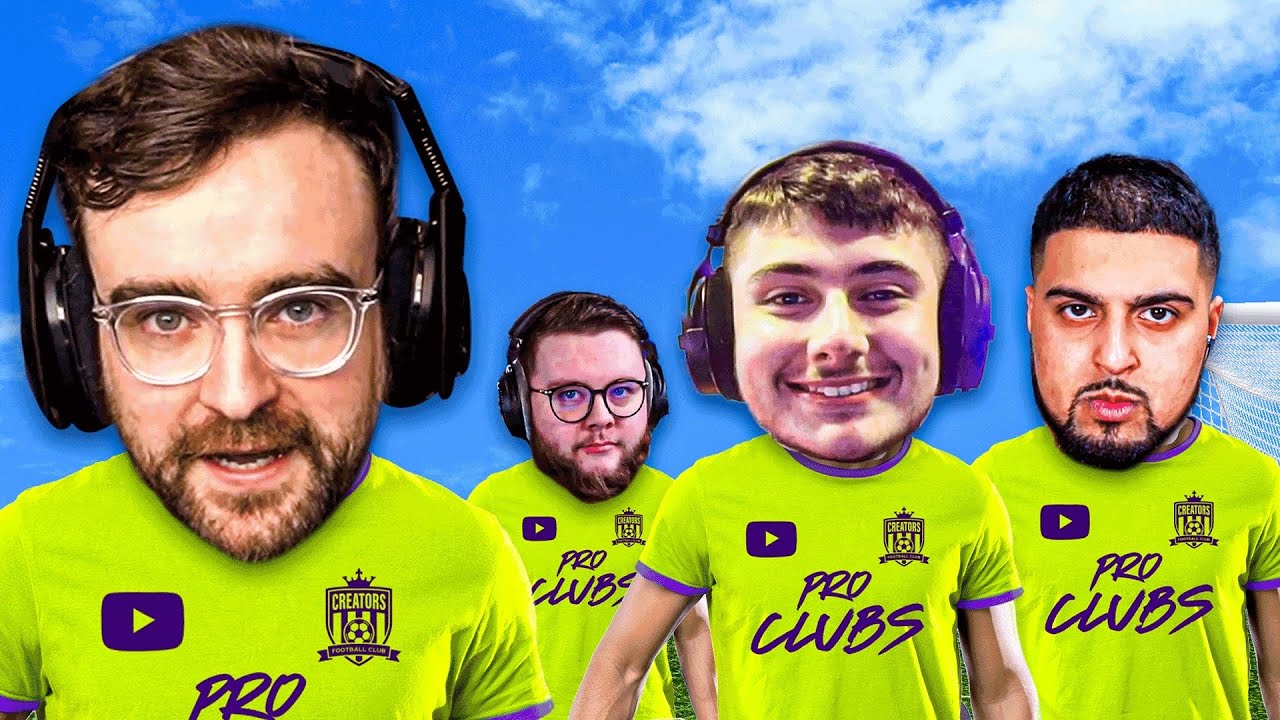 YOUTUBER PRO CLUBS feat. Danny Aarons, FG and more! - YouTube