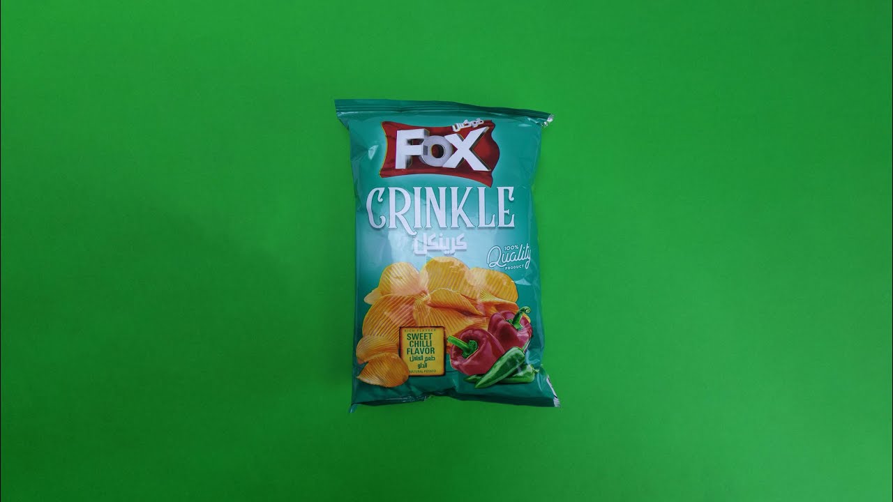 FOX CRINKLE SWEET CHILLI - YouTube