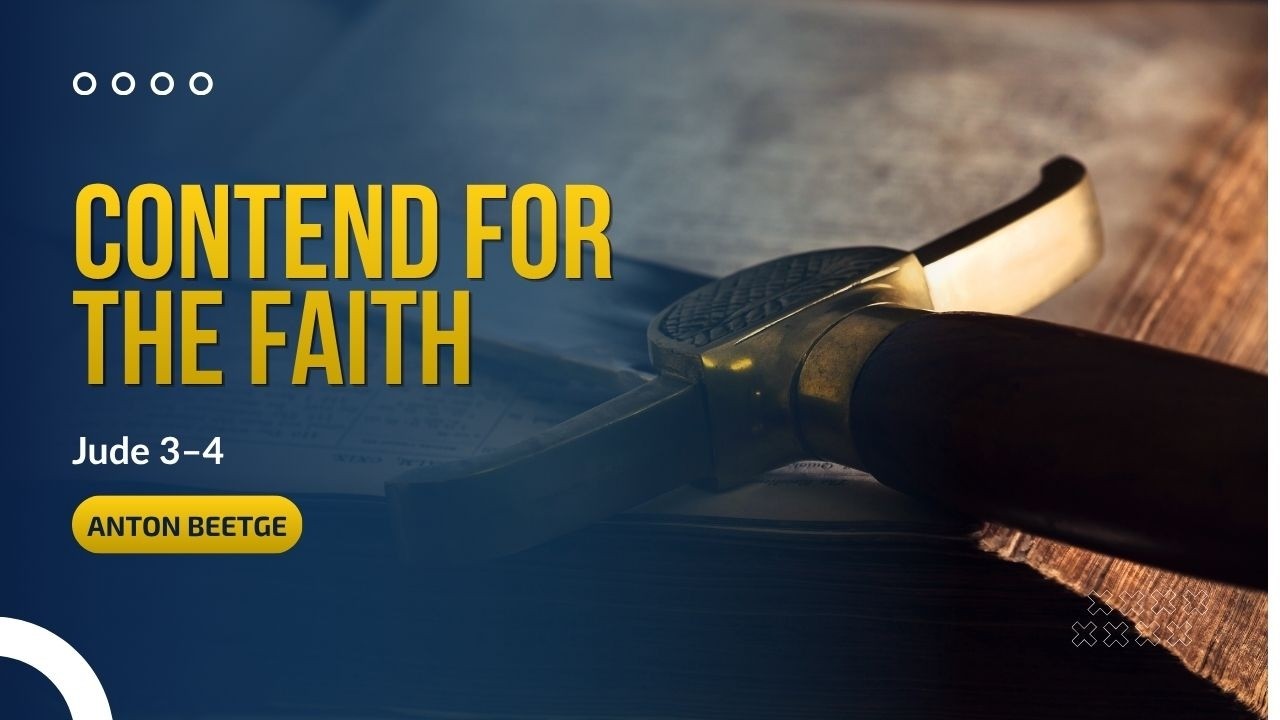 Contend for the Faith (Jude 3–4) - YouTube