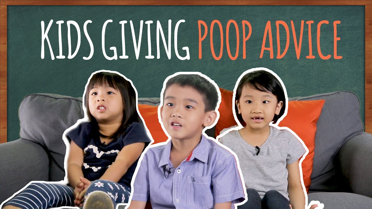 Kids Giving Poop Advice | Presented by MAMIL - YouTube