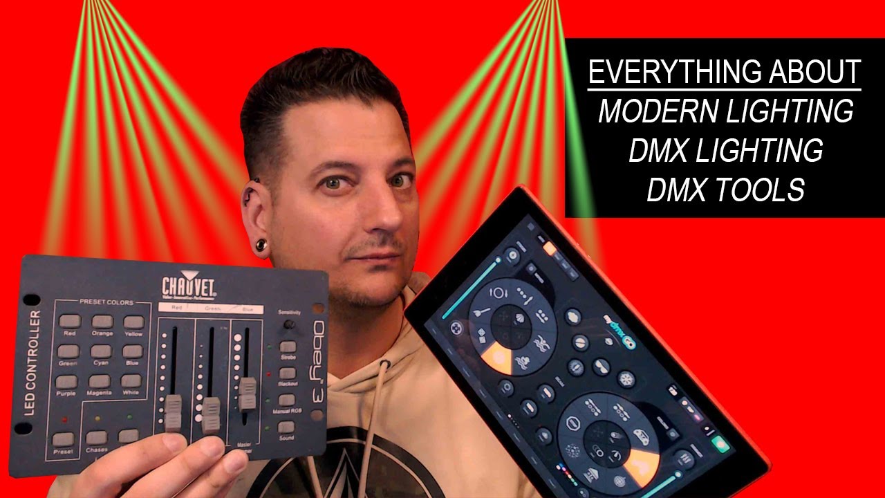 DJ Gear | Modern Lighting | Light Design | Light Control Tips | DMX ...