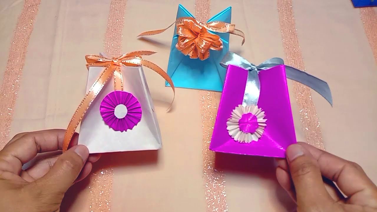 HOW TO FOLD PAPER BAG ORIGAMI HOW TO MAKE CREATIVE GIFT BAG how-to-fold-paper-bag-origami-how-to-make-creative-gift-bag
