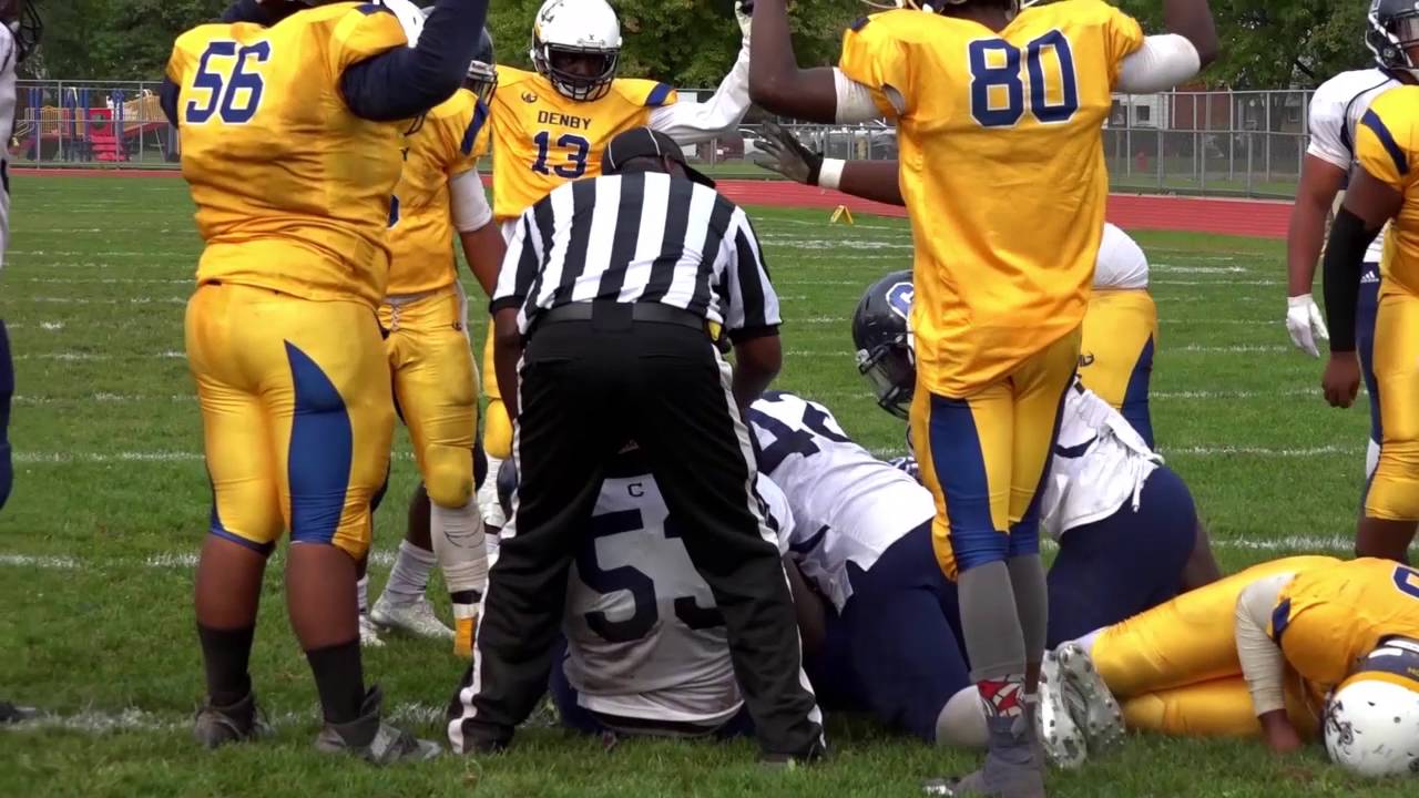 Detroit Denby vs. Detroit Central - 2016 Football Highlights on STATE ...