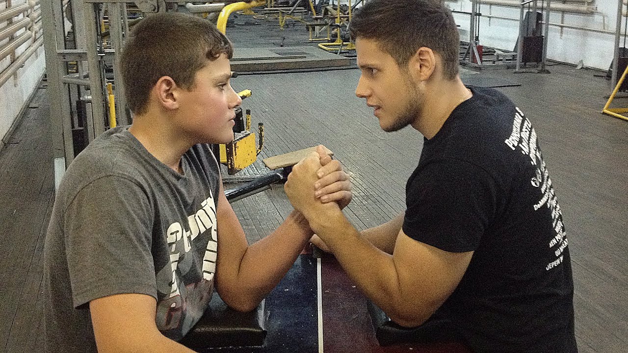 Evolution of SCHOOLBOY | Arm Wrestling Highlights 2017-2019 - YouTube