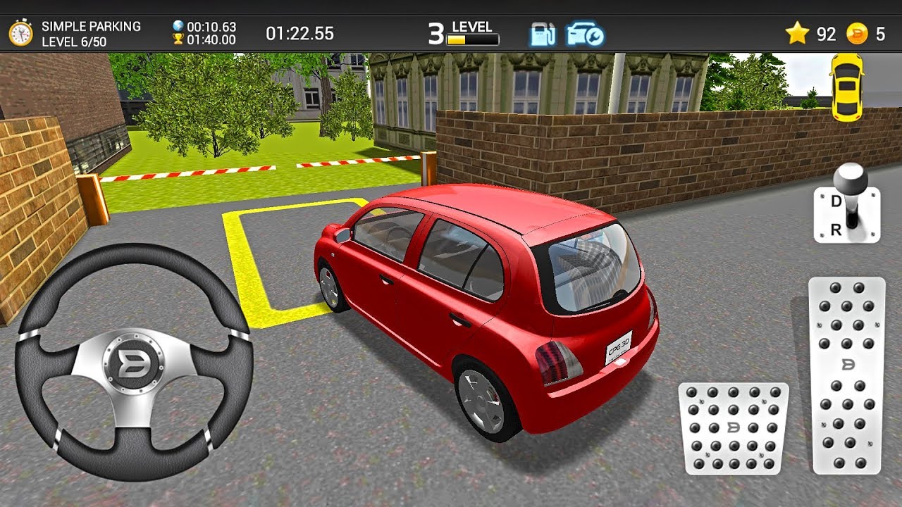 License Exam Test Car Parking Game 3D - City Driving Challenge ...