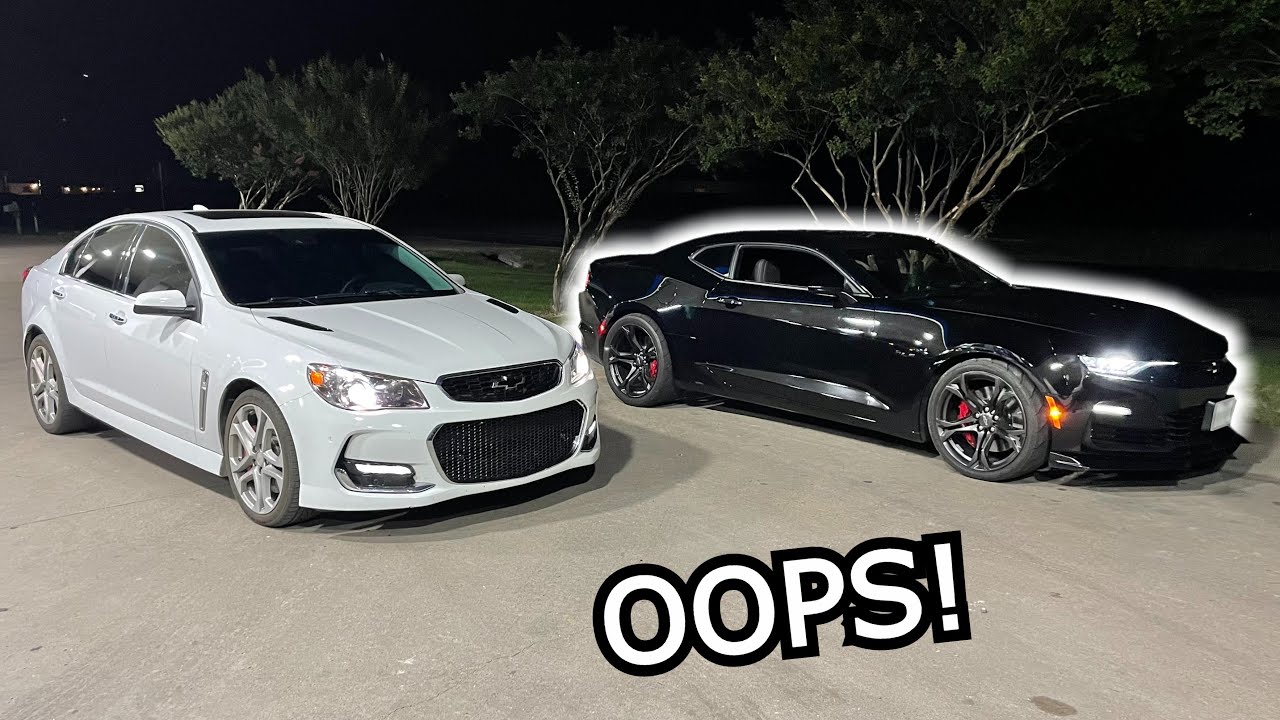 Cammed Chevy SS BREAKS racing Modded A10 Camaro SS - YouTube