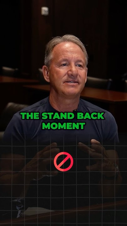 That feeling I call the stand back moment—when you finish a day’s work and admire what you’ve ...