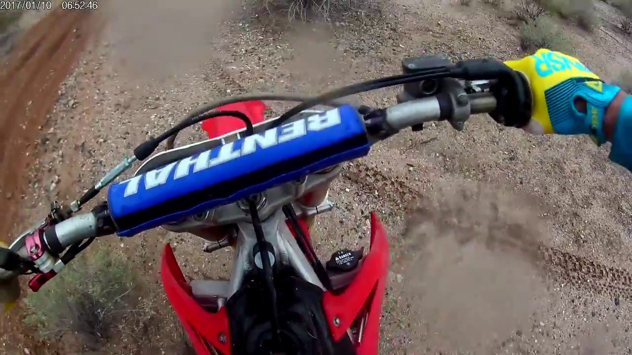 AZ Desert Rut track after rain Chest mount - YouTube