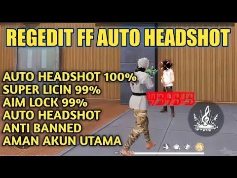 REGEDIT VIP AUTO HEADSHOT-REGE FF TERBARU AIM AUTO MERAH - YouTube