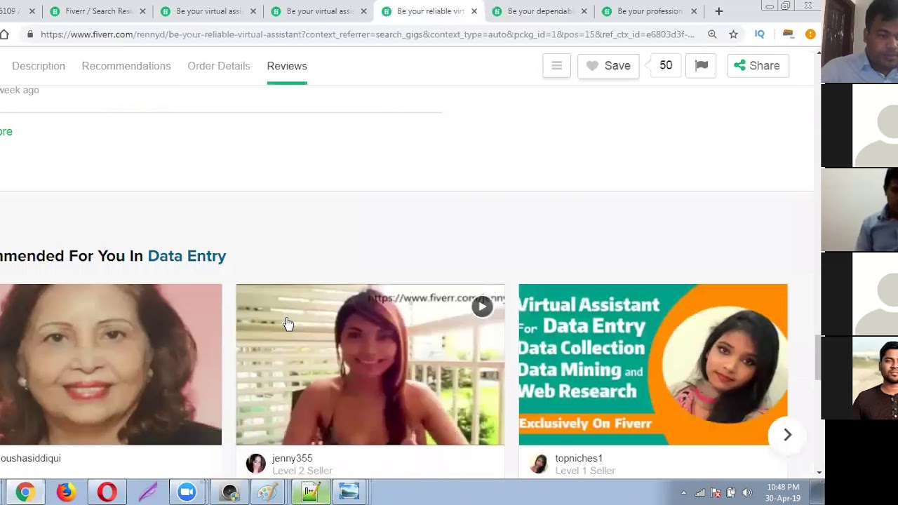 Virtual Assistant Gig Create Practical Class 1 - YouTube