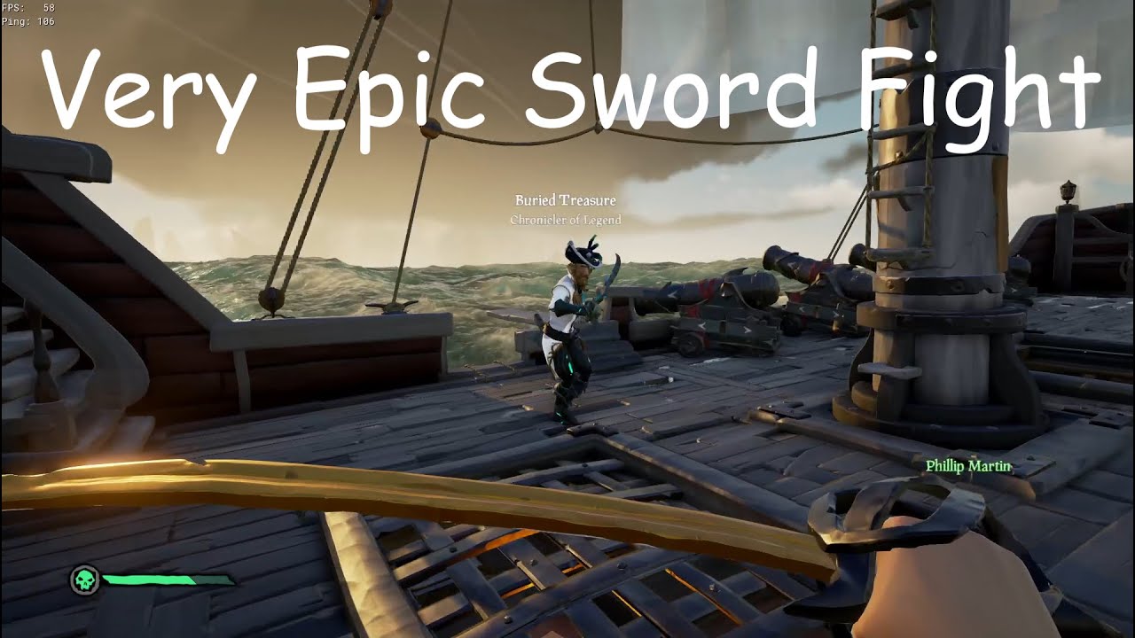 Very Epic Sword Fight - YouTube
