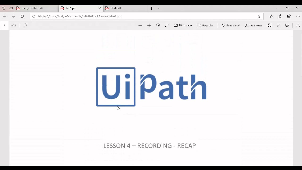How To Split A Large Pdf Into Multiple Pdf s Using UiPath RPA How To Split A Large Pdf Into Multiple Pdf s Using UiPath RPA