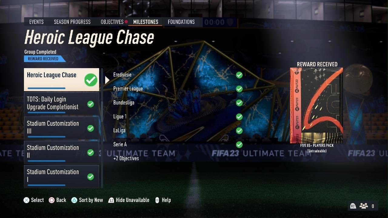 85+ x5 Pack from Heroic League Chase Objective Opening - YouTube