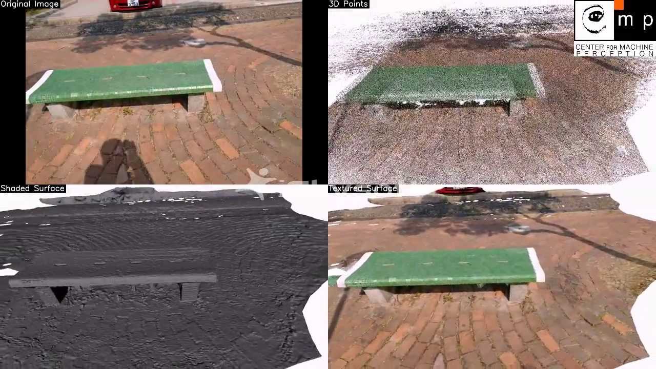 3D reconstruction with VisualSFM and CMPMVS - YouTube