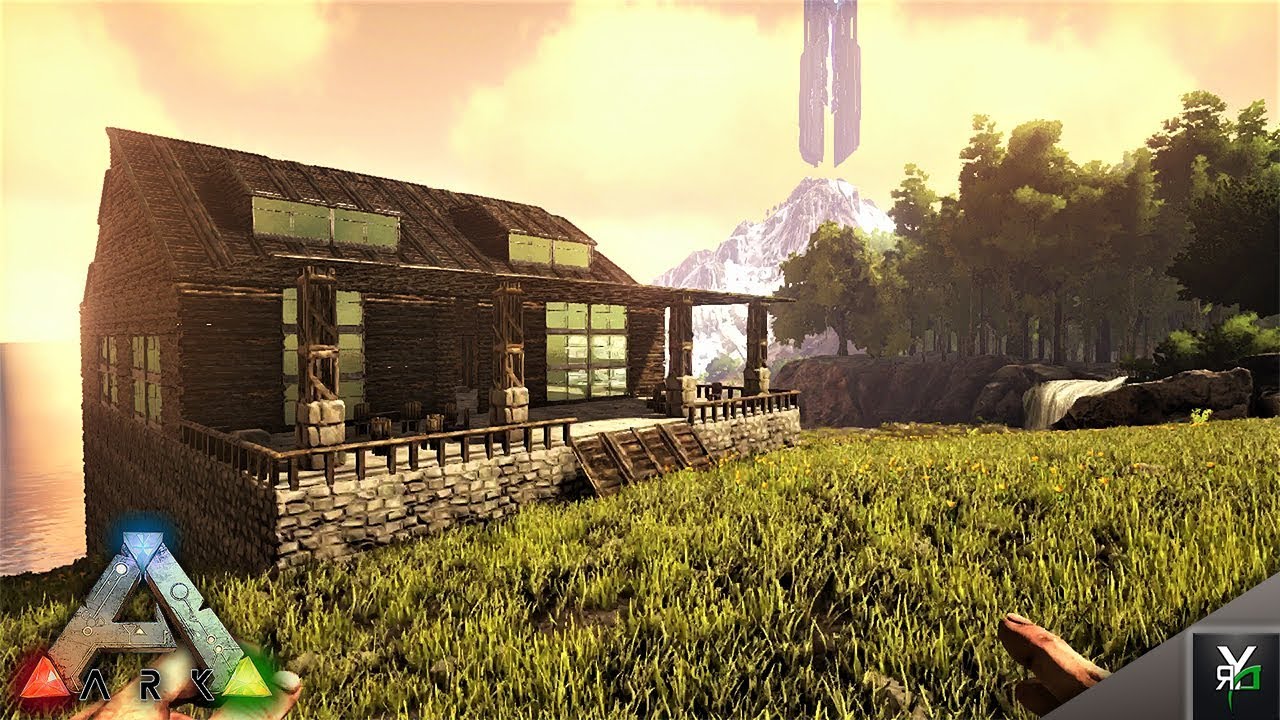 RANCH STYLE BUNGALOW!!- Ark Building Montage Monday EP 43 - YouTube