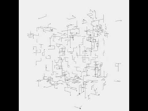 Random walk on cube ( mistake ) . openFrameworks - YouTube