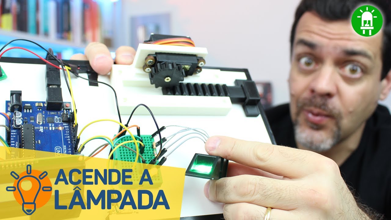 Biometria com Arduino: Como usar o módulo Sensor Biométrico? - YouTube