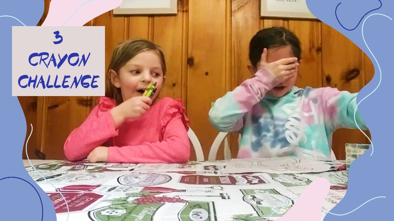 3 Crayon Challenge - YouTube