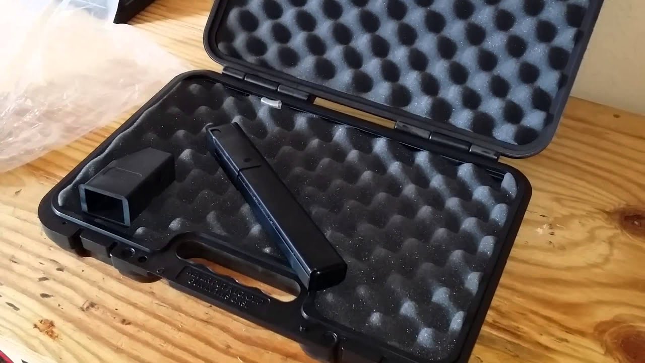 Masterpiece Arms MPA10T Mac10 .45 Acp - YouTube