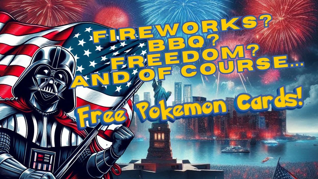 Sealed Pokemon Pack Giveaways - Happy July 4th - Free Minty Vinty Card ...