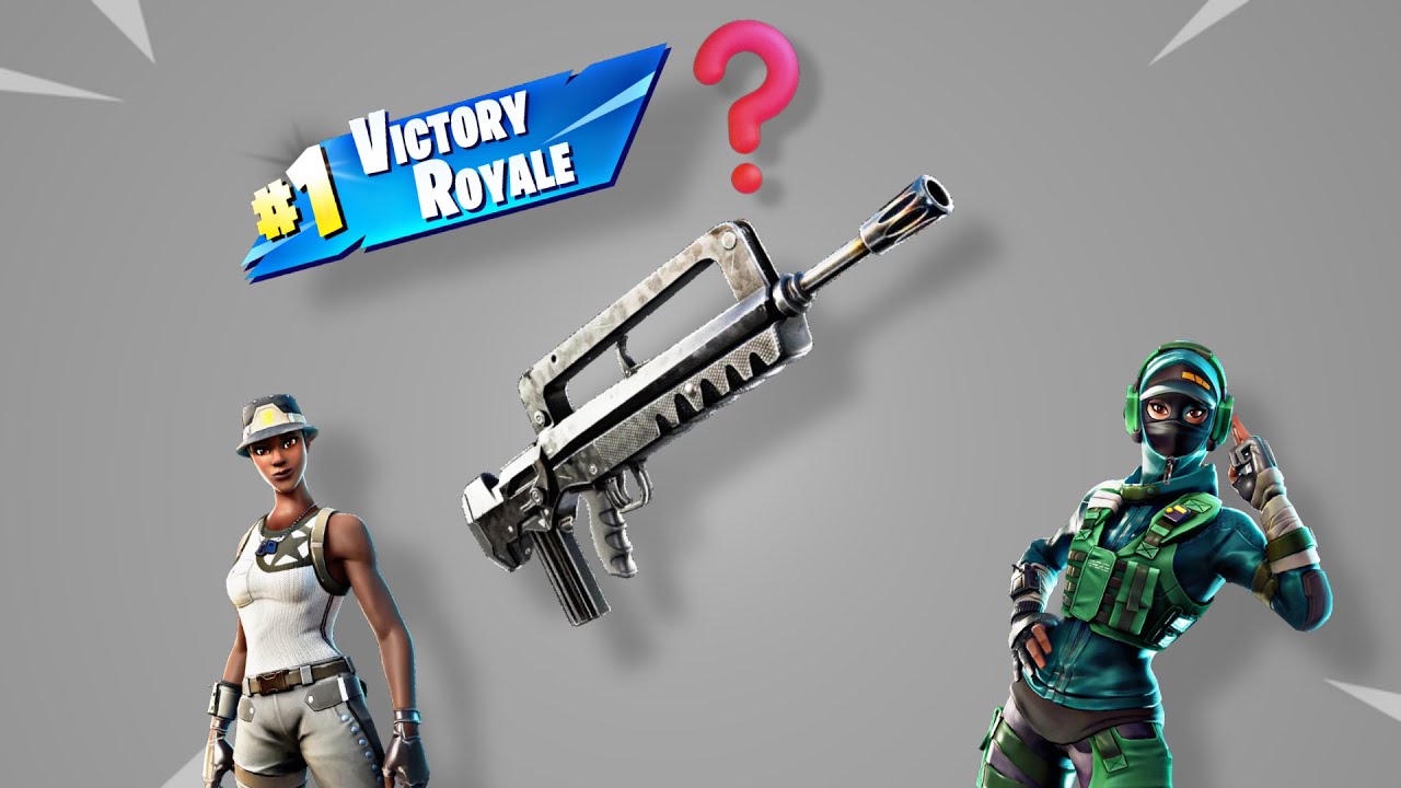 Får bara använda gråa vapen med Rya | Fortnite - YouTube