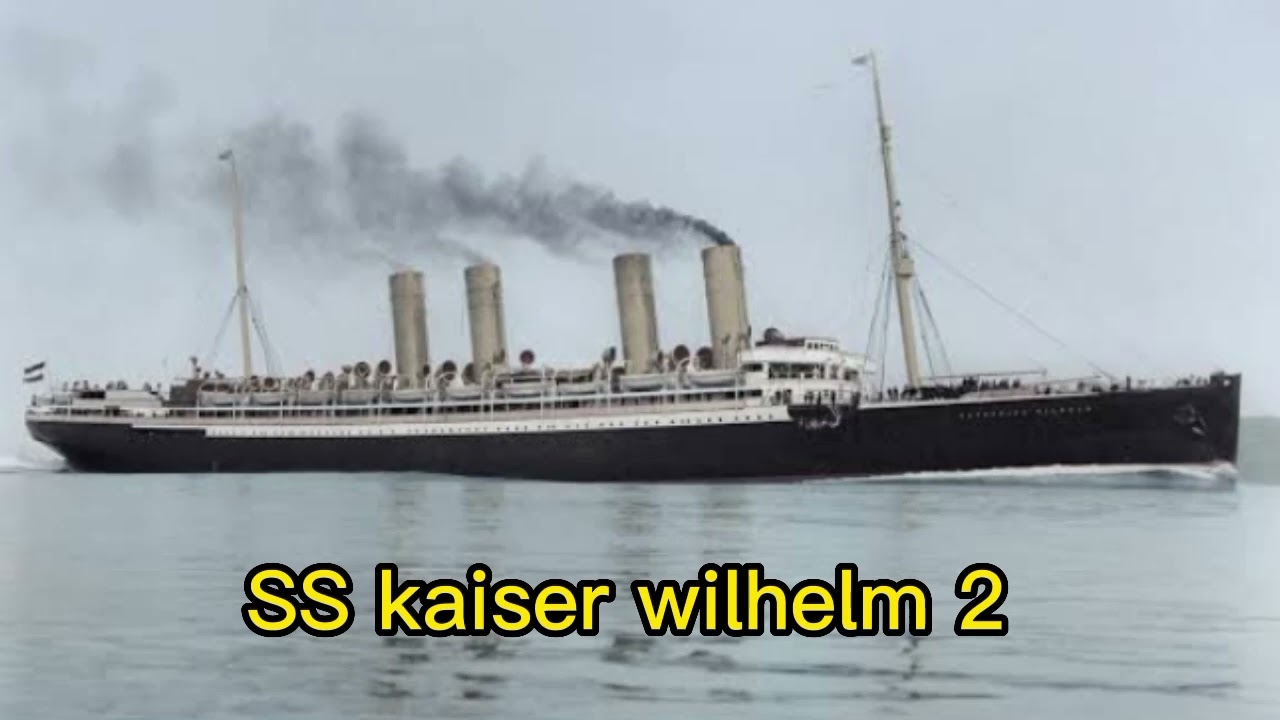 kaiser class ocean liner whistle's - YouTube