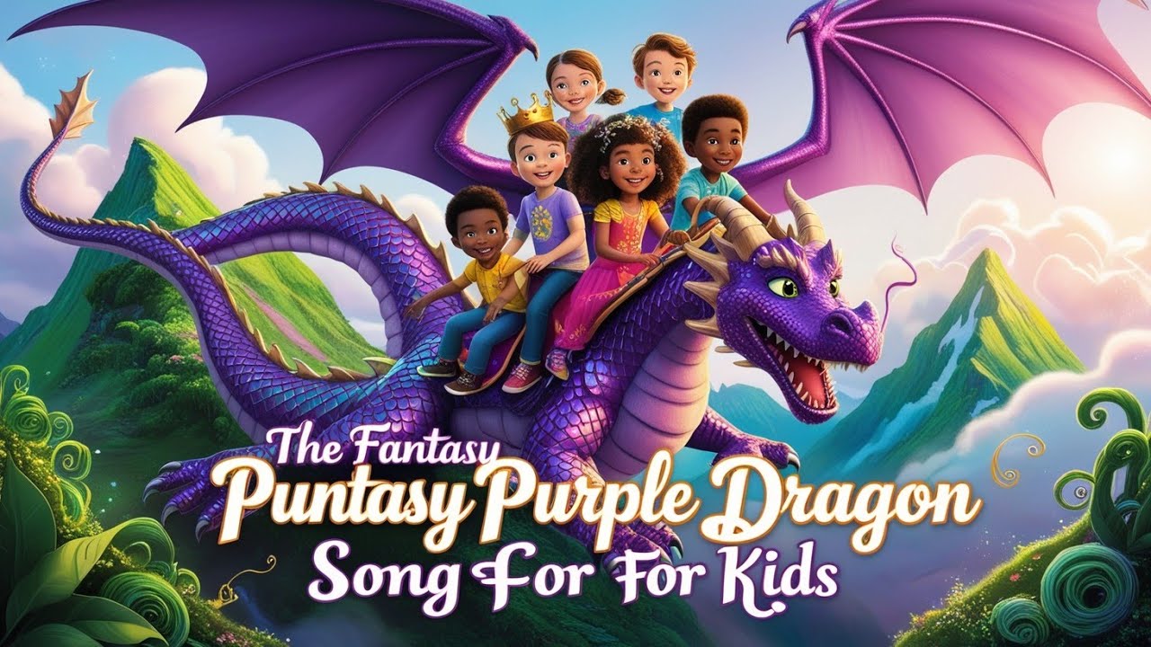 The fantasy Purple Dragon Song for kids|mysterious song|#kidssong - YouTube