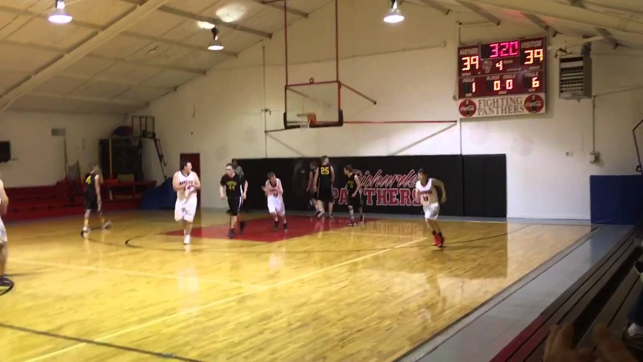 Cade Basketball backwards shot 2015 - YouTube